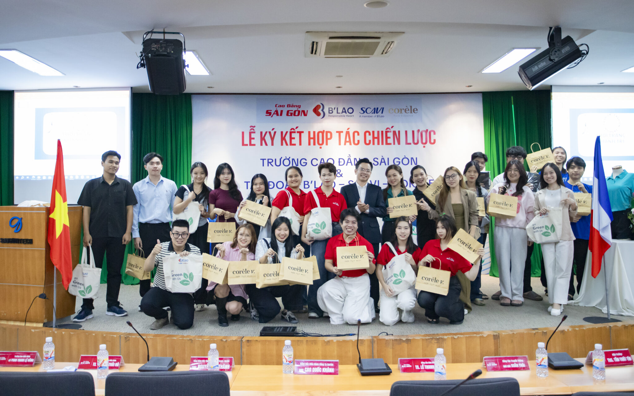 Hợp tác chiến lược giữa Cao đẳng Sài Gòn và Tập đoàn B’Lao - Scavi ...